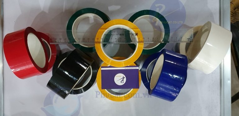Băng dính BOPP màu đen - Công Ty TNHH Phú Cát