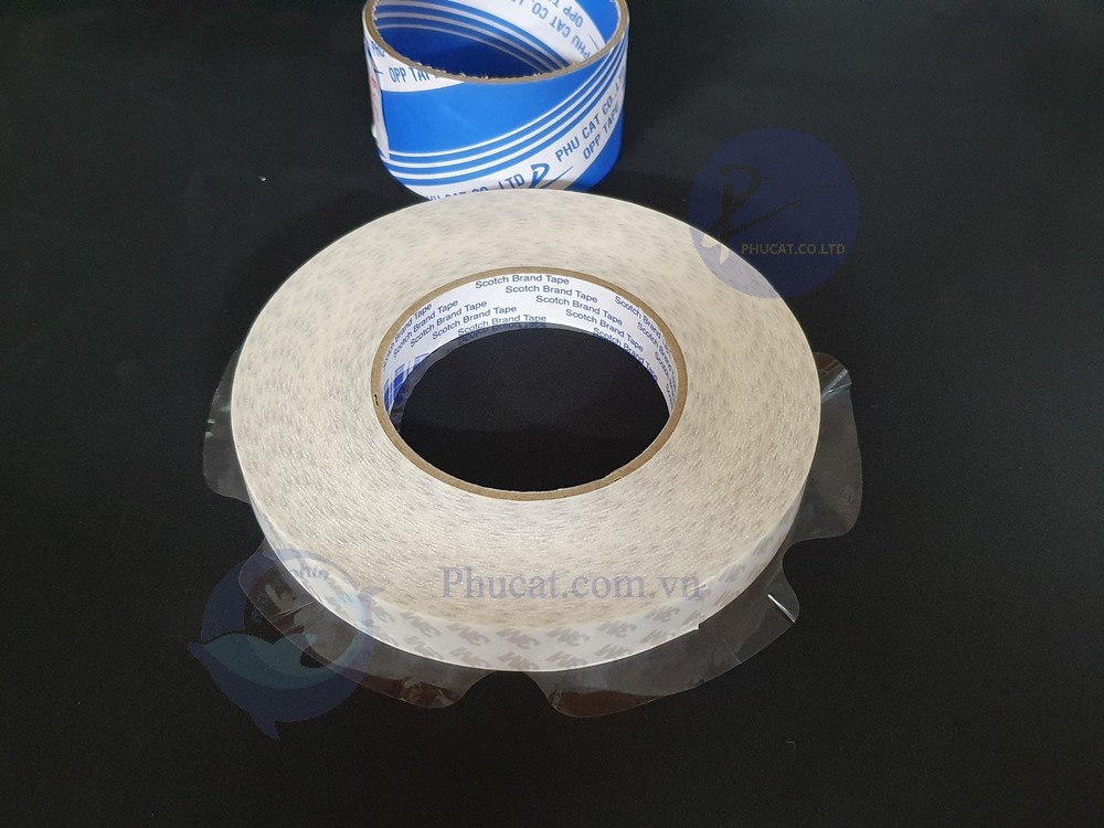 Băng dính 2 mặt 3M 468Mp Nguyên cuộn - Công Ty TNHH Phú Cát
