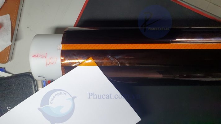 Băng dính chịu nhiệt Koptan 80 Micron - Màu sắc đậm- Ổn Định - Sẵn Kho