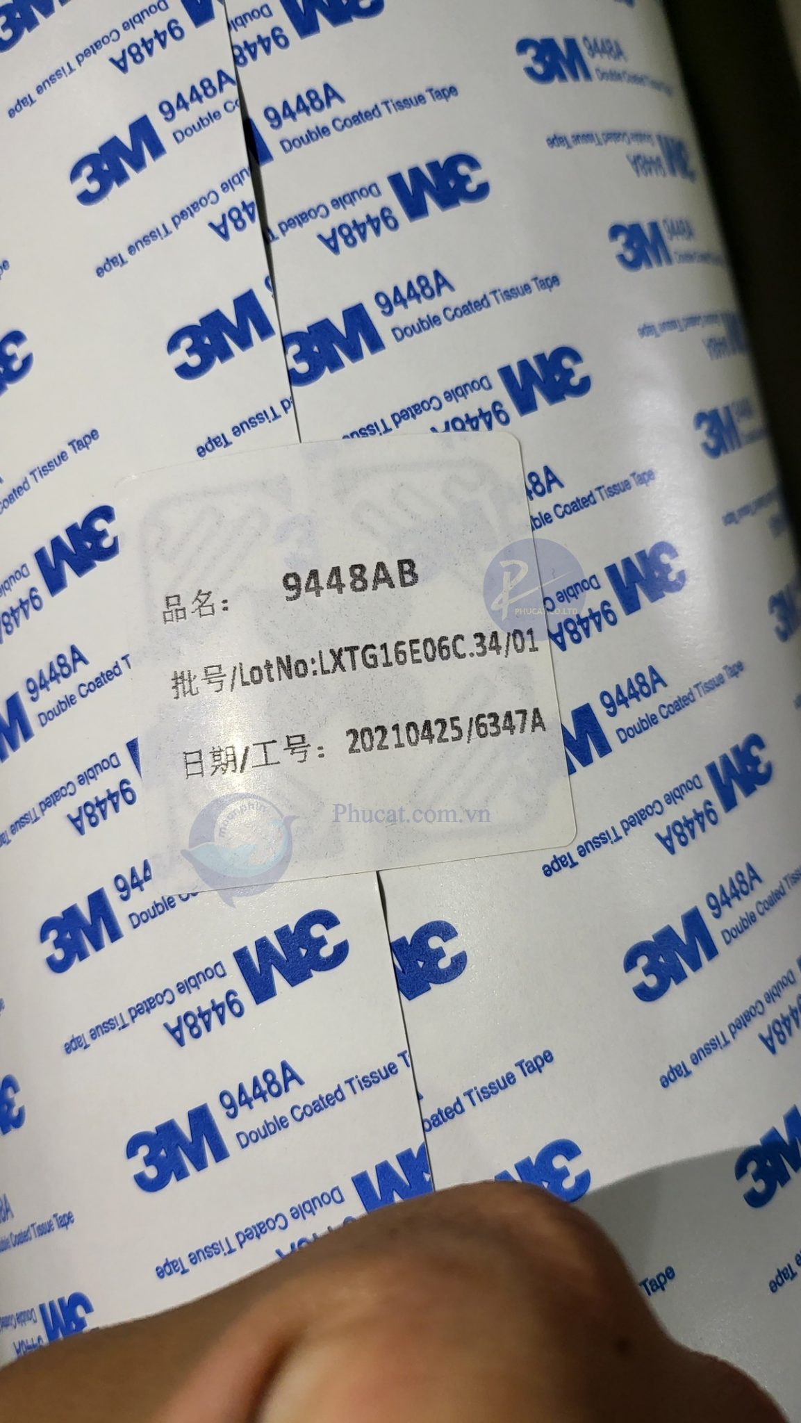 Băng dính 3M 9448AB - Dạng Cuộn - Dạng Tờ Sẵn Kho- HN -HCM